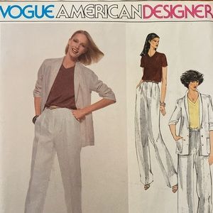 Vogue | Office | Vtg Vogue American Designer Calvin Klein Uncut Sewing ...